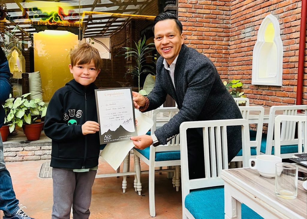Gus Man: The youngest trekker of Ace the Himalaya | Ace the Himalaya